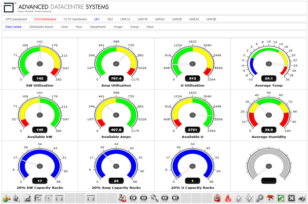 Sensorium™ DCIM – Advanced Datacentre Systems
